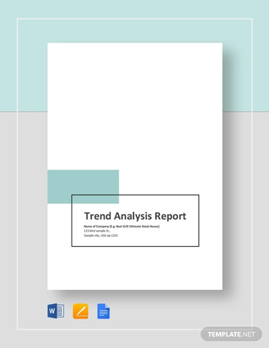 4+ Trend Report Templates in Google Docs | Word | Pages | PDF