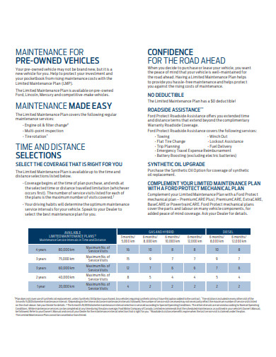 14+ Maintenance Plan Templates in Google Docs | Google Sheets | Word ...