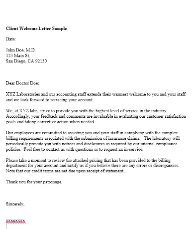 18+ Welcome Letter Templates in PDF | Google Docs | Word | Pages