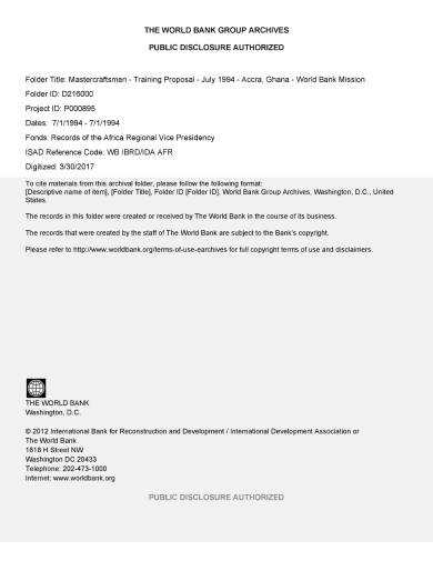 9+ Training Proposals Templates - Sample, Example, Format