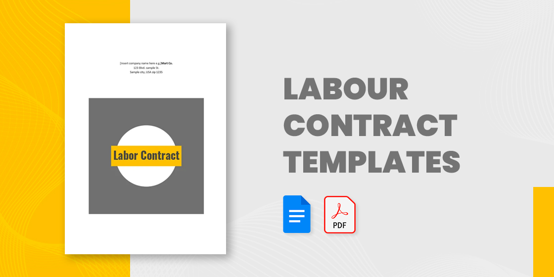 6+ Labour Contract Templates - Word, PDF, Docs