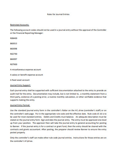 7+ Accounting Journal Templates in PDF
