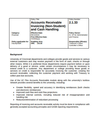 13+ Accounts Receivable Templates - Word, Pages, PDF