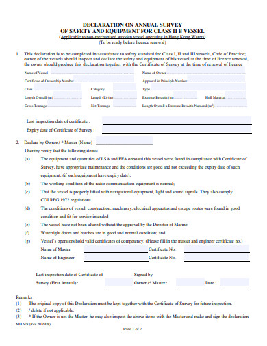 14+ Equipment Survey Templates in PDF | DOC