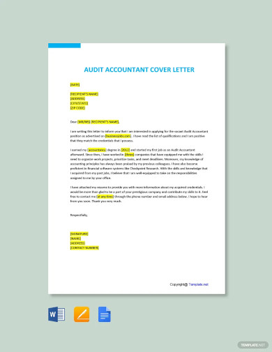 12+ Audit Letter Templates in PDF | WORD