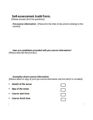 10+ Audit Assessment Templates in PDF | MS Word