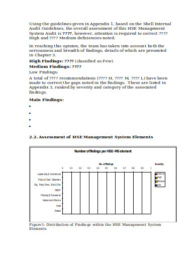 10+ Free Audit Findings Report Templates in PDF | MS Word