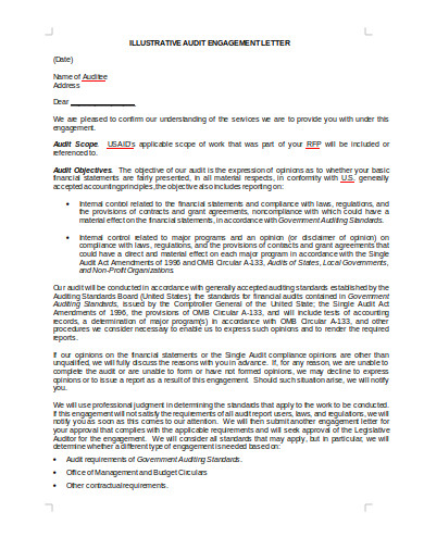 12+ Audit Letter Templates in PDF | WORD