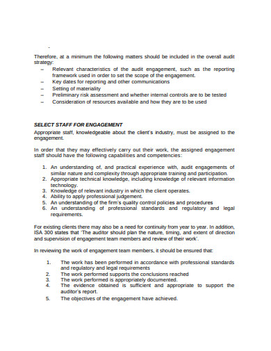 10+ Audit Risk Assessment Templates in PDF | XLS | DOC