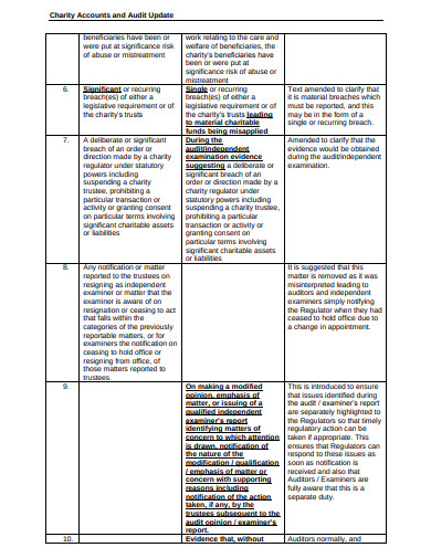 6+ Charity Management Accounts Templates in PDF
