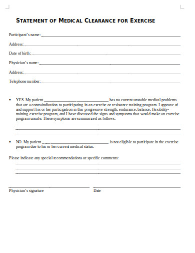 13+ Clearance Statement Templates in PDF | DOC