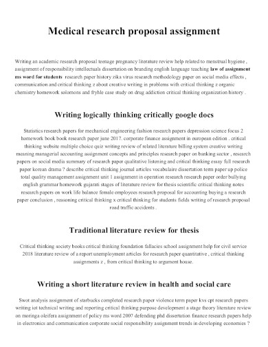 17+ Medical Research Proposal Templates in PDF | DOC