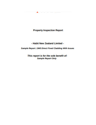 16+ Property Inspection Report Templates in Google Docs | Word | Pages ...
