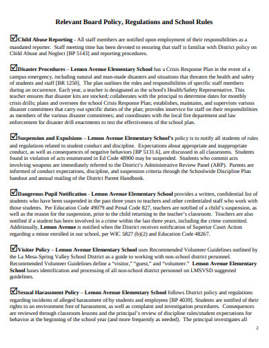 19+ School Safety Plan Templates in PDF | DOC