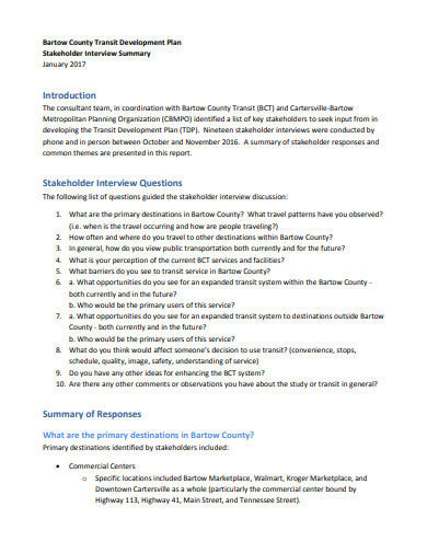 22+ Stakeholder Questionnaire Templates in PDF | MS Word | MS Excel ...