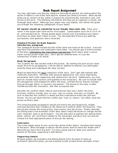 20+ Book Report Templates in Google Docs, Word, Pages, AI, InDesign ...