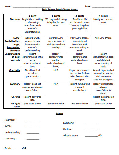 20+ Book Report Templates in Google Docs, Word, Pages, AI, InDesign ...