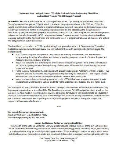 20+ CEO Statement Templates in PDF | DOC