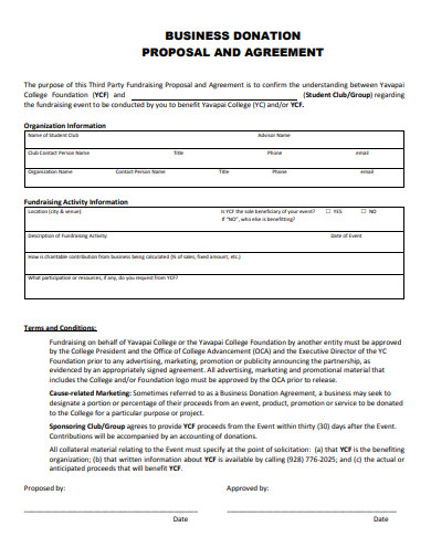 13+ Donation Proposal Templates - PDF, DOC