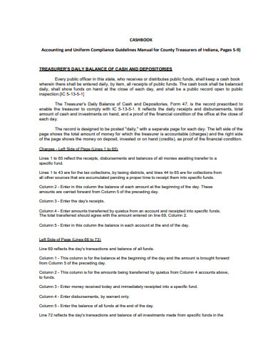 13+ Cash Book Templates in PDF | DOC