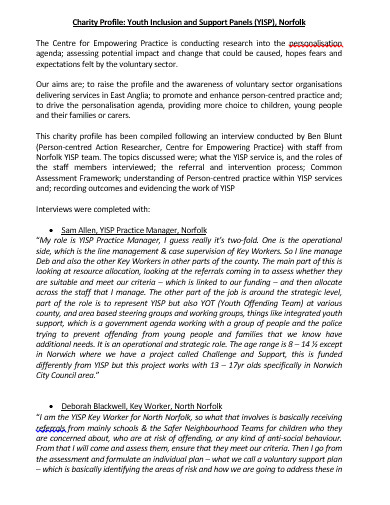 8+ Charity Profile Templates in PDF | DOC