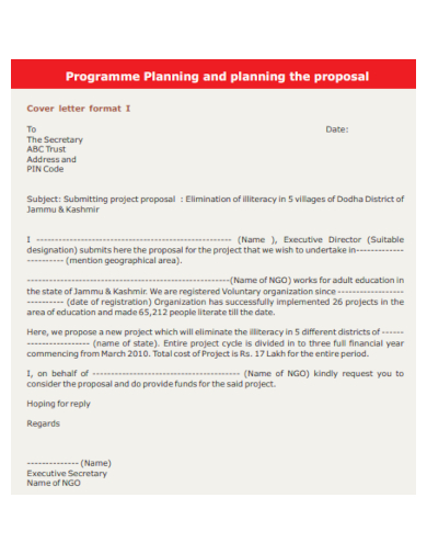 13+ Charity Project Proposal Templates in PDF | DOC