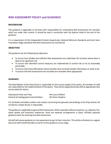 11+ Charity Risk Assessment Templates in DOC | PDF