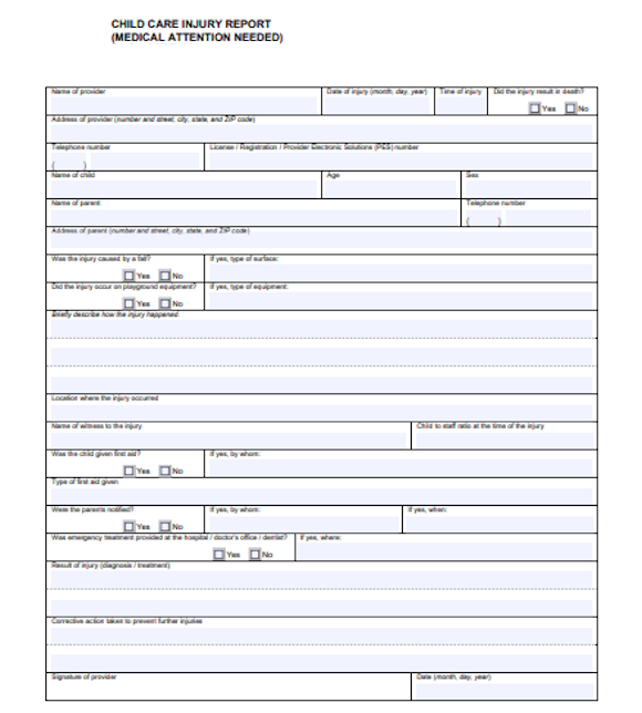 25+ Sample Accident Report Templates - Word, Docs, PDF, Pages