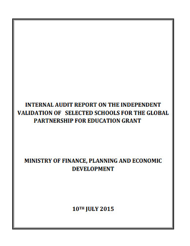 8+ Church Audit Report Templates in PDF | DOC