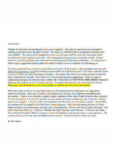 Free 27+ Church Invitation Letter Templates in DOC, PDF