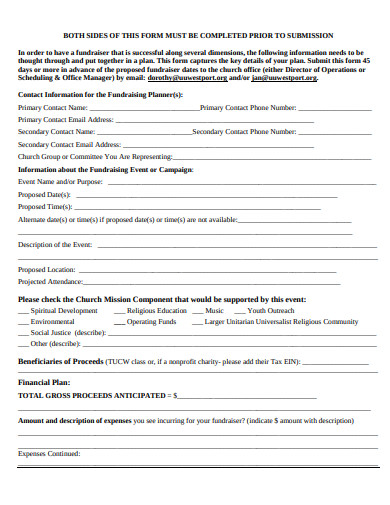 11+ Church Event Proposal Templates in PDF | DOC