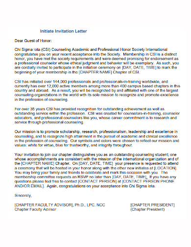 Free 27+ Church Invitation Letter Templates in DOC, PDF