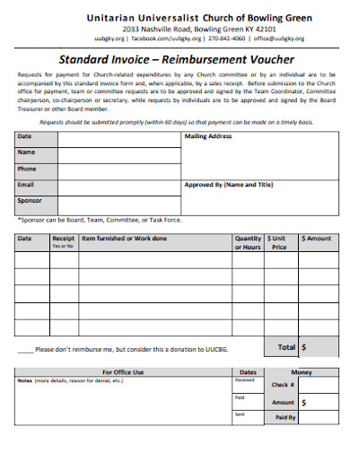 10+ Church Invoice Templates in Google Docs | Google Sheets | Excel ...