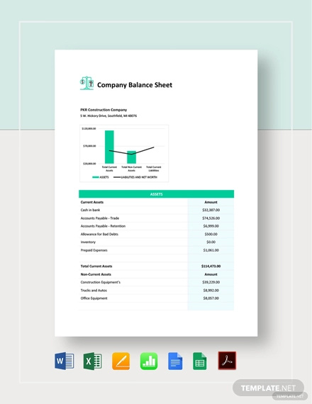 Company Sheet Templates - 18+ Word, PDF Format Download