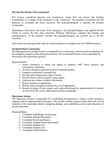 19+ School Safety Plan Templates in PDF | DOC