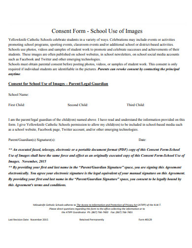 18+ School Consent Form Templates in PDF | DOC