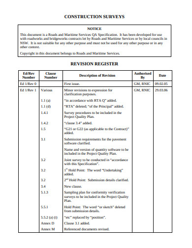 20+ FREE Construction Survey Templates in PDF | DOC