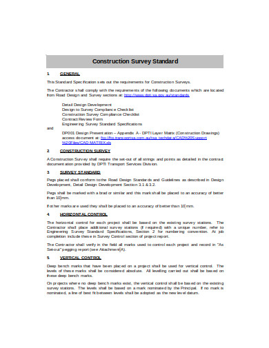 20+ FREE Construction Survey Templates in PDF | DOC