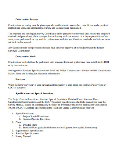 20+ FREE Construction Survey Templates in PDF | DOC