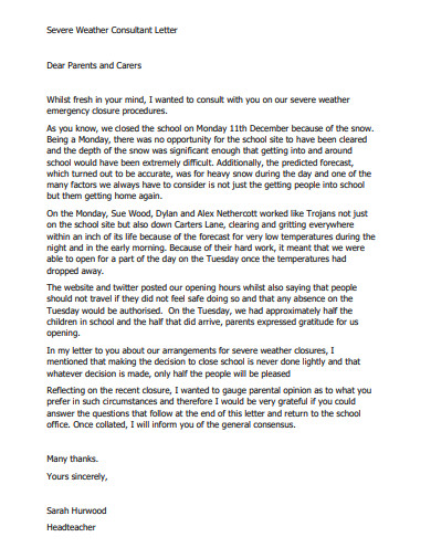 12+ Consultant Letter Templates in Google Docs | PDF | Word | Pages