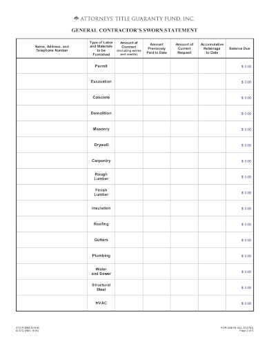 22+ Sworn Statement Templates in Google Docs | Word | Pages | PDF