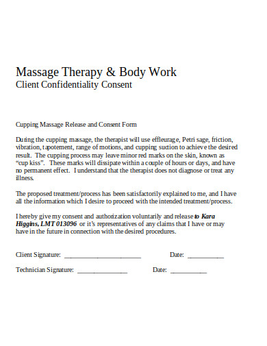 11 Massage Consent Form Templates In DOC PDF