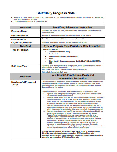9+ Daily Note Templates in PDF | DOC