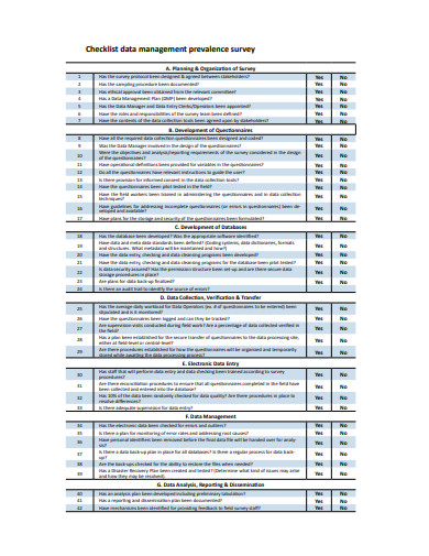 6+ Database Security Checklist Templates in PDF | DOC