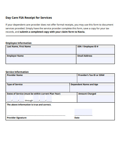 6 Nanny Receipt Templates In PDF