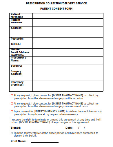 21+ Patient Consent Form Templates - DOC, PDF