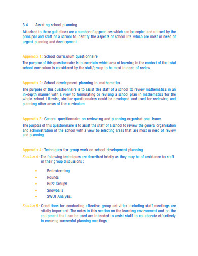 21+ School Development Plan Templates in DOC | PDF