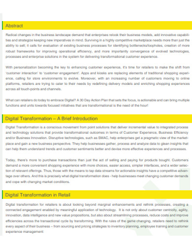 10+ Retail Action Plan Templates in PDF | DOC