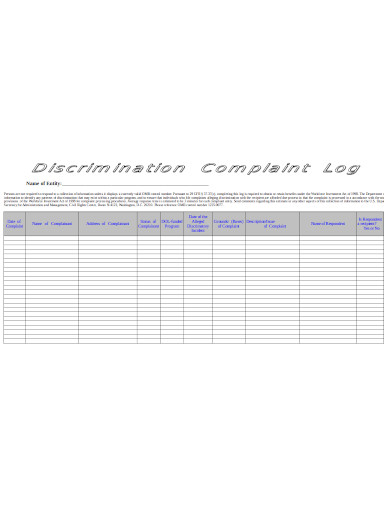 14+ Complaint Log Templates in DOC | Excel | PDF