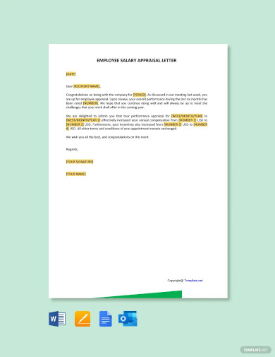 Salary Letter Templates - 24+ Free Sample, Example Format Download
